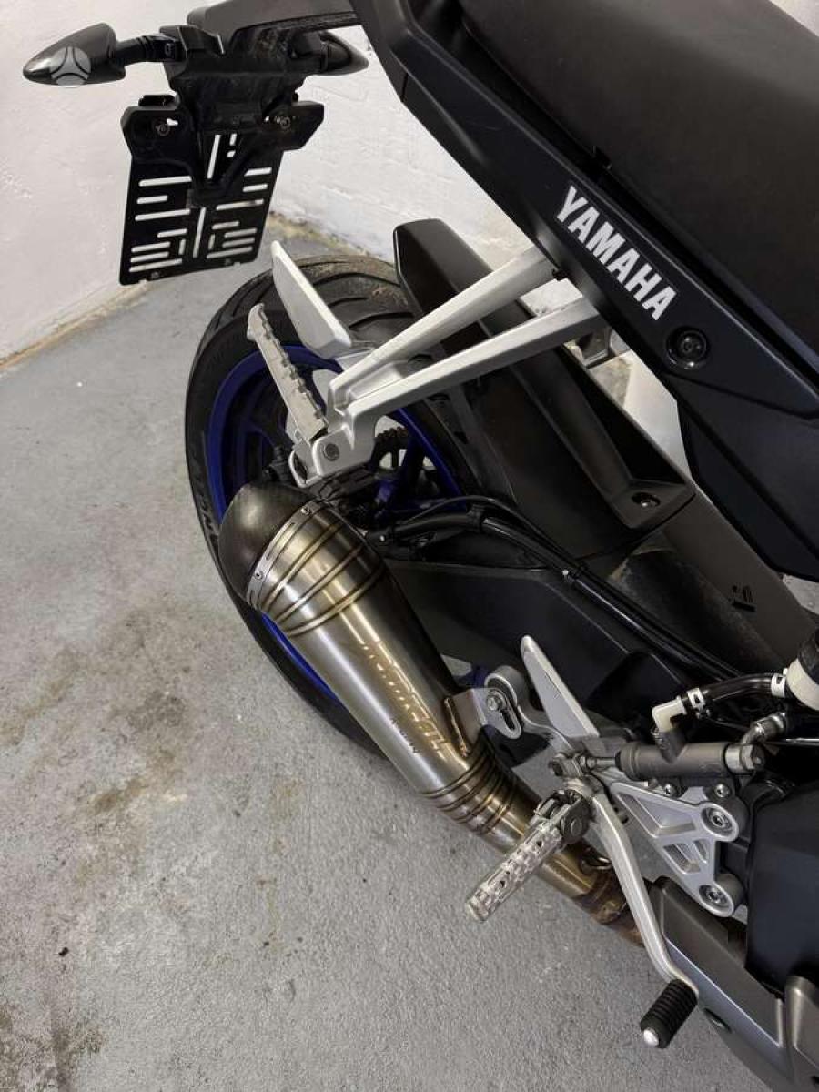Black Yamaha MT 125 2016 in Marijampole, with an engine capacity of 0.13 L and mileage of 23 thousand km for 2250 €, photo 11 on AUTOMOTO.COM.LV
