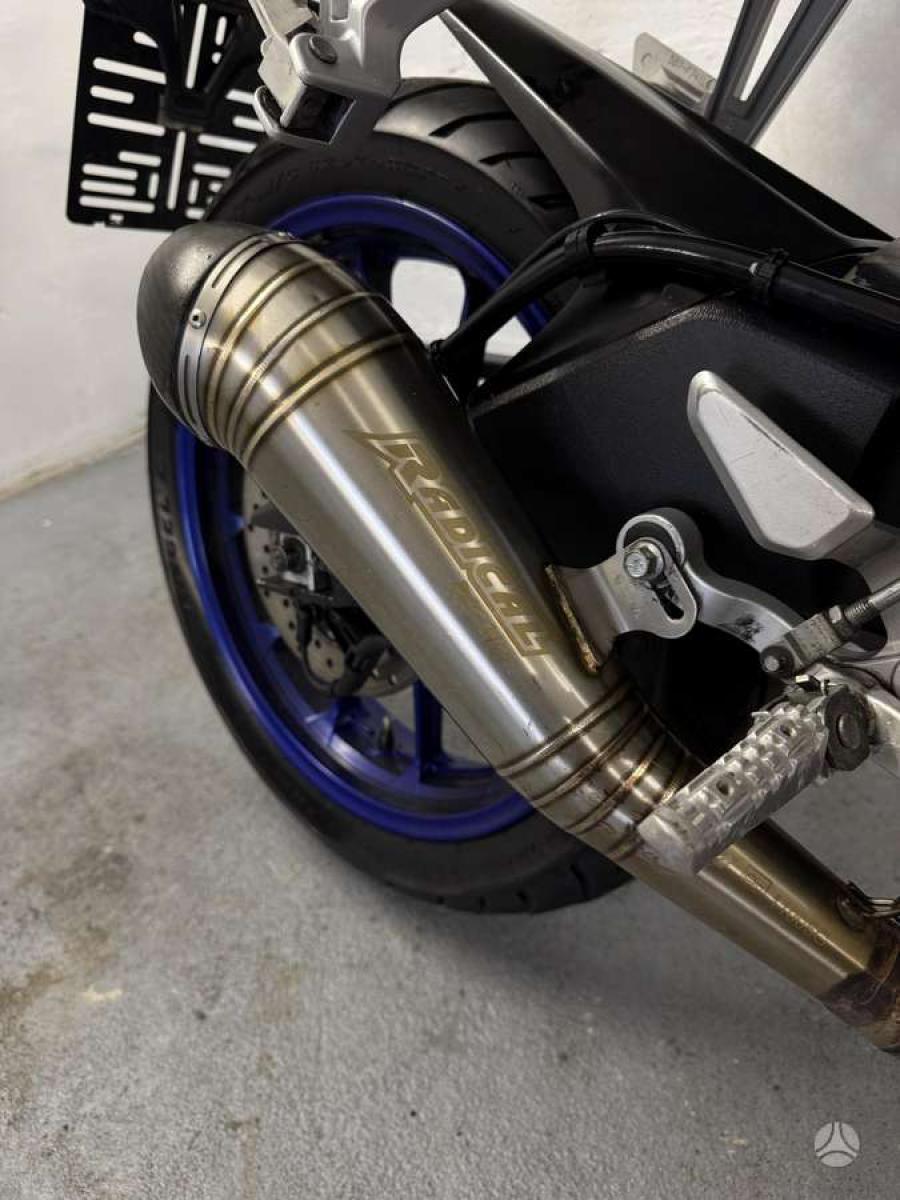 Black Yamaha MT 125 2016 in Marijampole, with an engine capacity of 0.13 L and mileage of 23 thousand km for 2250 €, photo 12 on AUTOMOTO.COM.LV