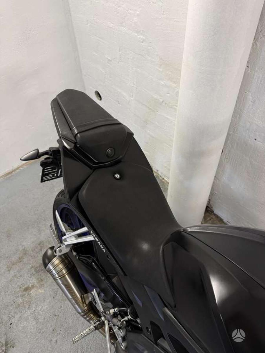 Black Yamaha MT 125 2016 in Marijampole, with an engine capacity of 0.13 L and mileage of 23 thousand km for 2250 €, photo 13 on AUTOMOTO.COM.LV