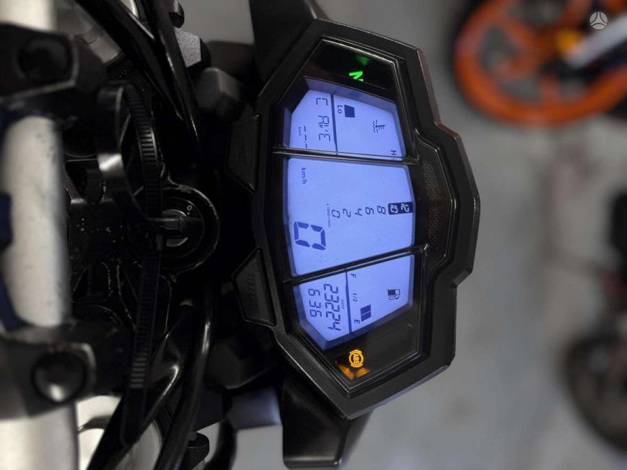 Black Yamaha MT 125 2016 in Marijampole, with an engine capacity of 0.13 L and mileage of 23 thousand km for 2250 €, photo 14 on AUTOMOTO.COM.LV