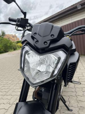Черный Ямаха MT 125 2017 в Пренай, объемом двигателя 0.13 л и пробегом 19 тыс. км за 2699 €, фото 13 на AUTOMOTO.COM.LV