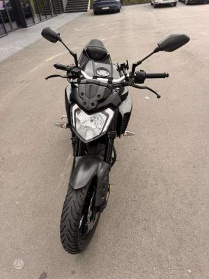 Black Yamaha MT 125 2017 in Vilnius, with an engine capacity of 0.13 L and mileage of 29 thousand km for 2500 €, photo 3 on AUTOMOTO.COM.LV