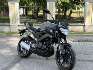 Melns Yamaha MT 125 2017 Vilkaviškis, ar dzinēja tilpumu 0.13 L un nobraukumu 23 tūkst. km par 2450 €, foto  vietnē AUTOMOTO.COM.LV
