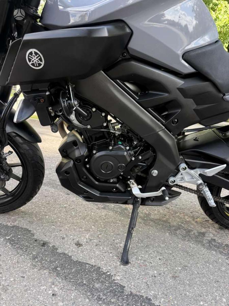 Melns Yamaha MT 125 2017 Vilkaviškis, ar dzinēja tilpumu 0.13 L un nobraukumu 23 tūkst. km par 2450 €, foto 22 vietnē AUTOMOTO.COM.LV