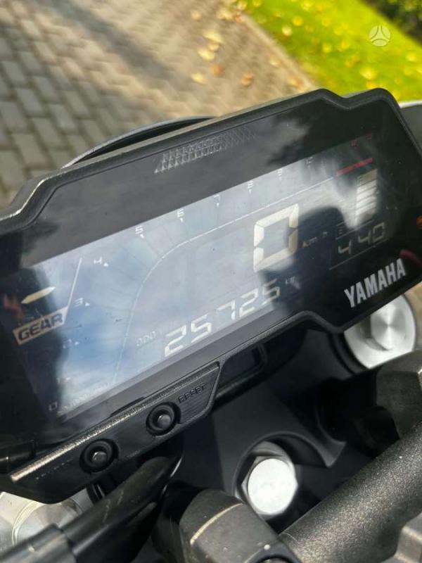 Черный Ямаха MT 125 2020 в Паланга, объемом двигателя 0.13 л и пробегом 26 тыс. км за 3200 €, фото 5 на AUTOMOTO.COM.LV