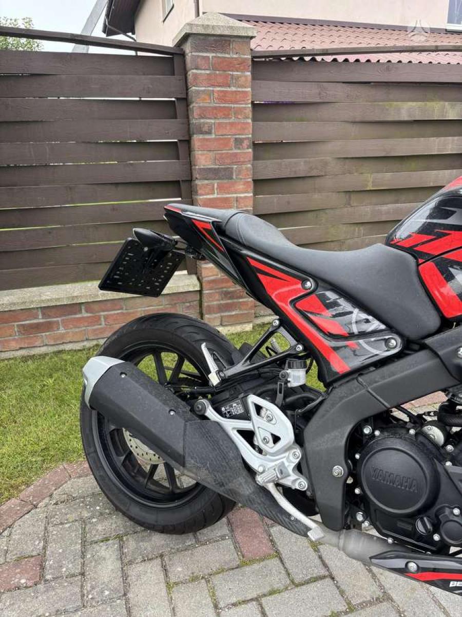 Melns Yamaha MT 125 2020 Kretinga, ar dzinēja tilpumu 0.13 L un nobraukumu 17 tūkst. km par 3300 €, foto 4 vietnē AUTOMOTO.COM.LV