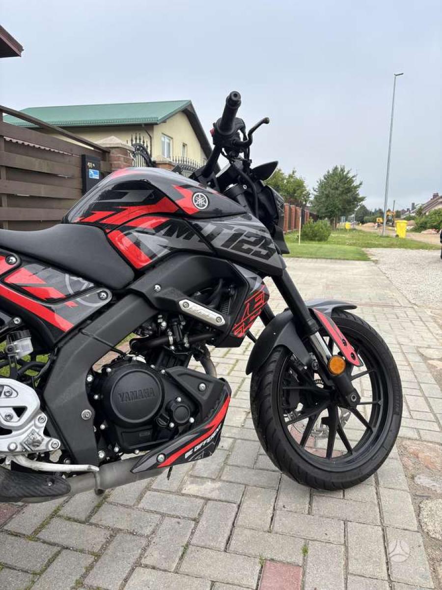 Melns Yamaha MT 125 2020 Kretinga, ar dzinēja tilpumu 0.13 L un nobraukumu 17 tūkst. km par 3300 €, foto 5 vietnē AUTOMOTO.COM.LV