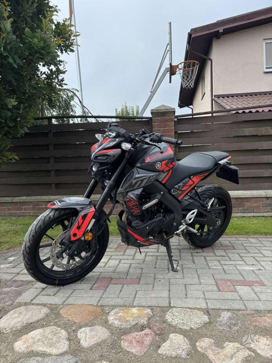 Melns Yamaha MT 125 2020 Kretinga, ar dzinēja tilpumu 0.13 L un nobraukumu 17 tūkst. km par 3300 €, foto 13 vietnē AUTOMOTO.COM.LV