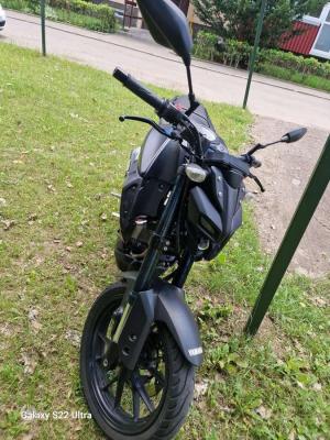 Black Yamaha MT 125 2021 in Panevezys, with an engine capacity of 0.13 L and mileage of 16 thousand km for 3400 €, photo 3 on AUTOMOTO.COM.LV