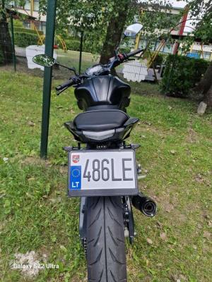 Black Yamaha MT 125 2021 in Panevezys, with an engine capacity of 0.13 L and mileage of 16 thousand km for 3400 €, photo 5 on AUTOMOTO.COM.LV
