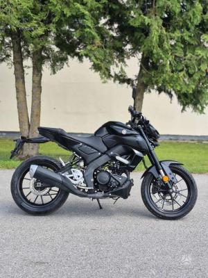Черный Ямаха MT 125 2021 в Пренай, объемом двигателя 0.13 л и пробегом 20 тыс. км за 3490 €, фото 6 на AUTOMOTO.COM.LV