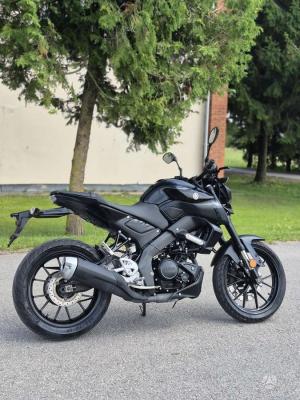Черный Ямаха MT 125 2021 в Пренай, объемом двигателя 0.13 л и пробегом 20 тыс. км за 3490 €, фото 7 на AUTOMOTO.COM.LV
