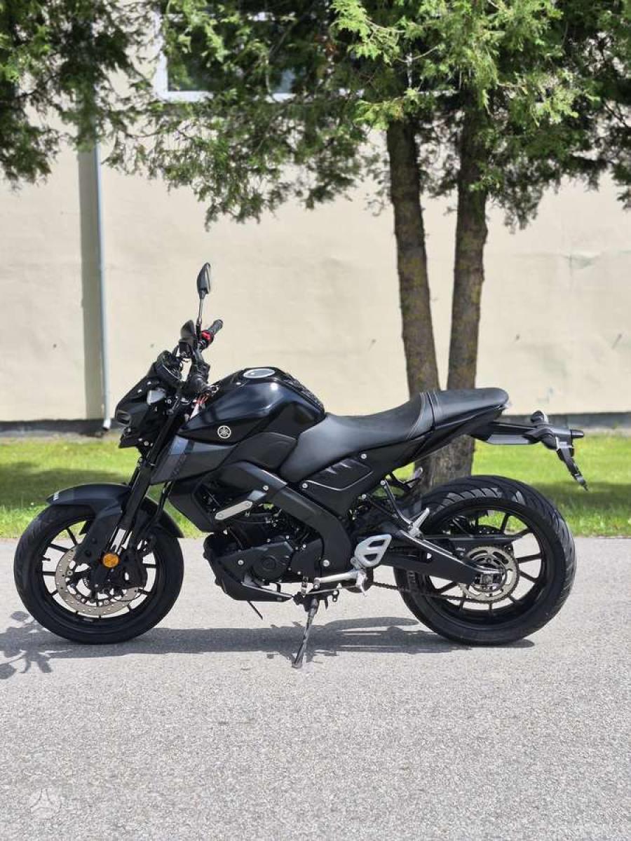 Черный Ямаха MT 125 2021 в Пренай, объемом двигателя 0.13 л и пробегом 20 тыс. км за 3490 €, фото 12 на AUTOMOTO.COM.LV
