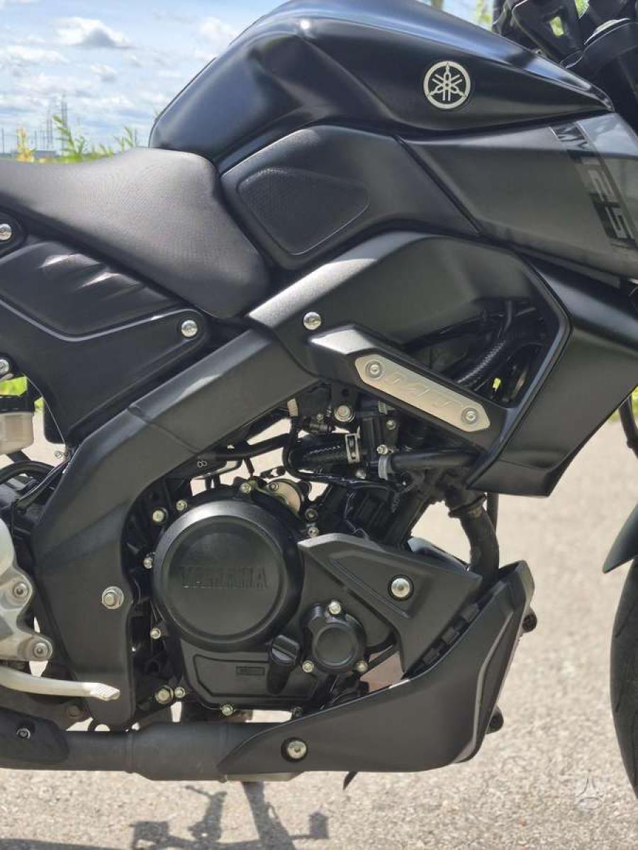 Черный Ямаха MT 125 2021 в Пренай, объемом двигателя 0.13 л и пробегом 20 тыс. км за 3490 €, фото 18 на AUTOMOTO.COM.LV