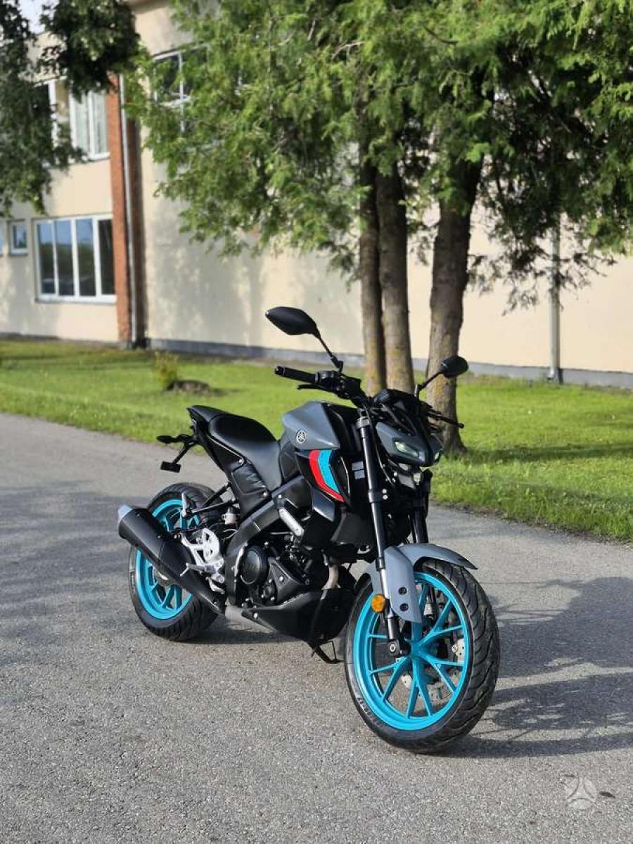 Черный Ямаха MT 125 2021 в Пренай, объемом двигателя 0.13 л и пробегом 20 тыс. км за 3490 €, фото 28 на AUTOMOTO.COM.LV