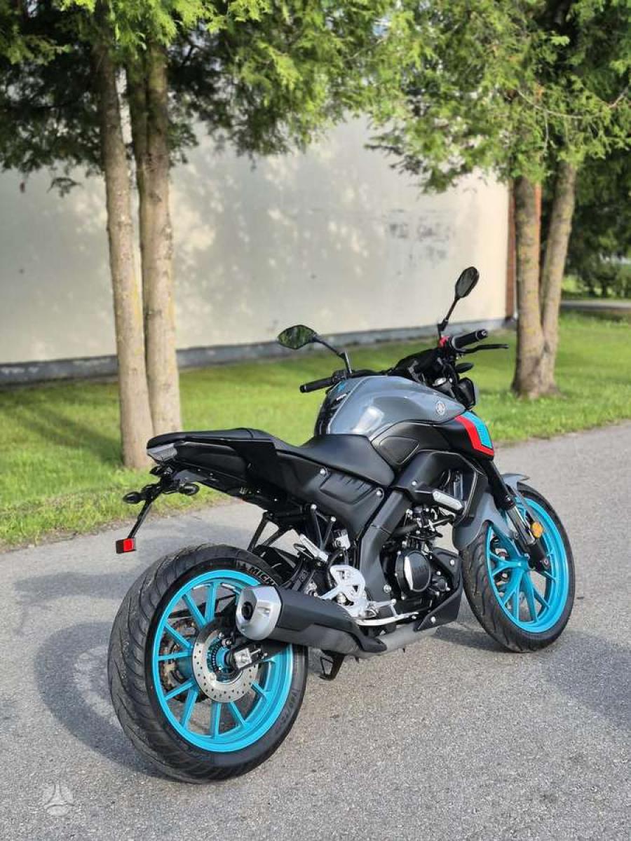 Черный Ямаха MT 125 2021 в Пренай, объемом двигателя 0.13 л и пробегом 20 тыс. км за 3490 €, фото 30 на AUTOMOTO.COM.LV