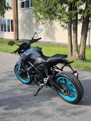 Черный Ямаха MT 125 2021 в Пренай, объемом двигателя 0.13 л и пробегом 20 тыс. км за 3490 €, фото 31 на AUTOMOTO.COM.LV