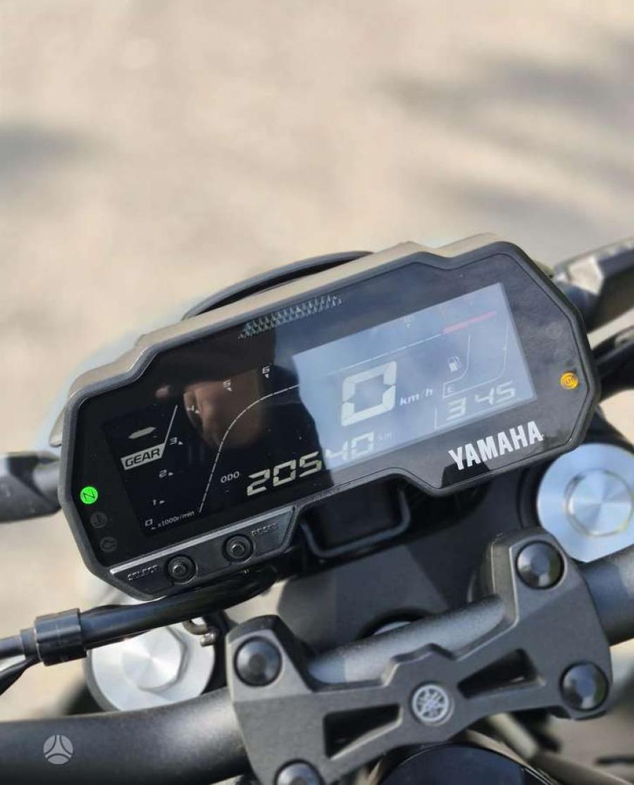 Черный Ямаха MT 125 2021 в Пренай, объемом двигателя 0.13 л и пробегом 20 тыс. км за 3490 €, фото 43 на AUTOMOTO.COM.LV