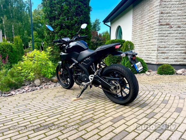 Melns Yamaha MT 125 2023 Tallina, ar dzinēja tilpumu 0.13 L un nobraukumu 6 tūkst. km par 4800 €, foto 2 vietnē AUTOMOTO.COM.LV