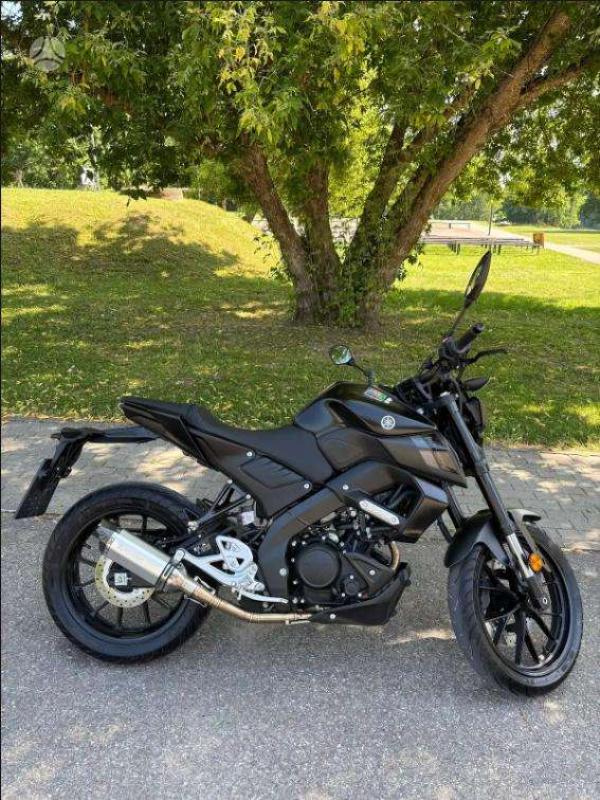 Melns Yamaha MT 125 2024 Raseiniai, ar dzinēja tilpumu 0.13 L un nobraukumu 4 tūkst. km par 4700 €, foto 1 vietnē AUTOMOTO.COM.LV