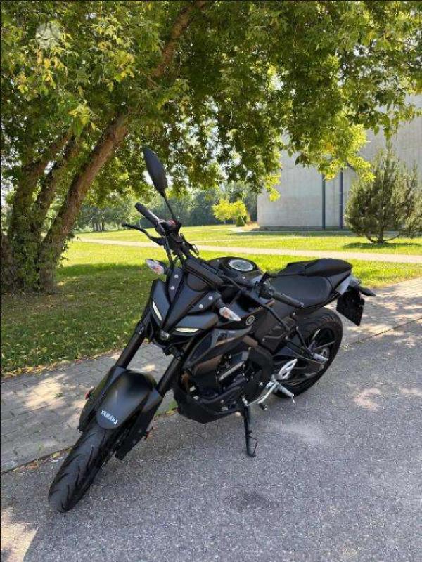 Melns Yamaha MT 125 2024 Raseiniai, ar dzinēja tilpumu 0.13 L un nobraukumu 4 tūkst. km par 4700 €, foto 2 vietnē AUTOMOTO.COM.LV