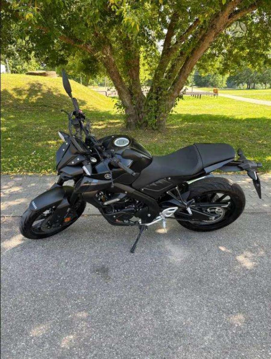 Melns Yamaha MT 125 2024 Raseiniai, ar dzinēja tilpumu 0.13 L un nobraukumu 4 tūkst. km par 4700 €, foto 7 vietnē AUTOMOTO.COM.LV