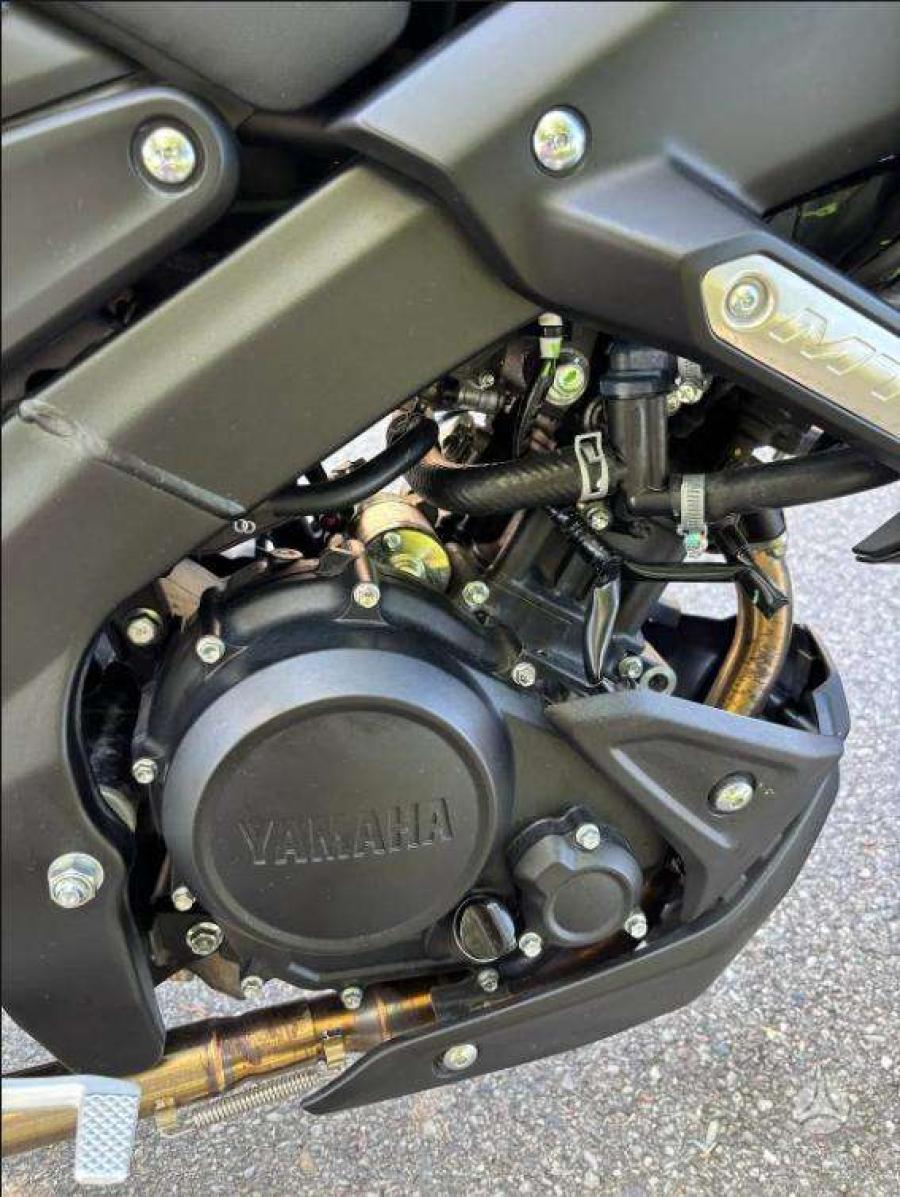 Melns Yamaha MT 125 2024 Raseiniai, ar dzinēja tilpumu 0.13 L un nobraukumu 4 tūkst. km par 4700 €, foto 11 vietnē AUTOMOTO.COM.LV