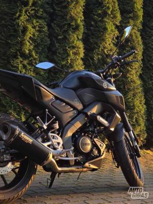 Black Yamaha MT 125 2024 in Vilnius, with an engine capacity of 0.13 L and mileage of 9 thousand km for 5000 €, photo 4 on AUTOMOTO.COM.LV
