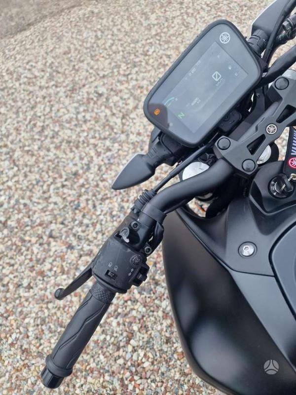 Black Yamaha MT 125 2024 in Silute, with an engine capacity of 0.13 L and mileage of 5 thousand km for 3400 €, photo 10 on AUTOMOTO.COM.LV