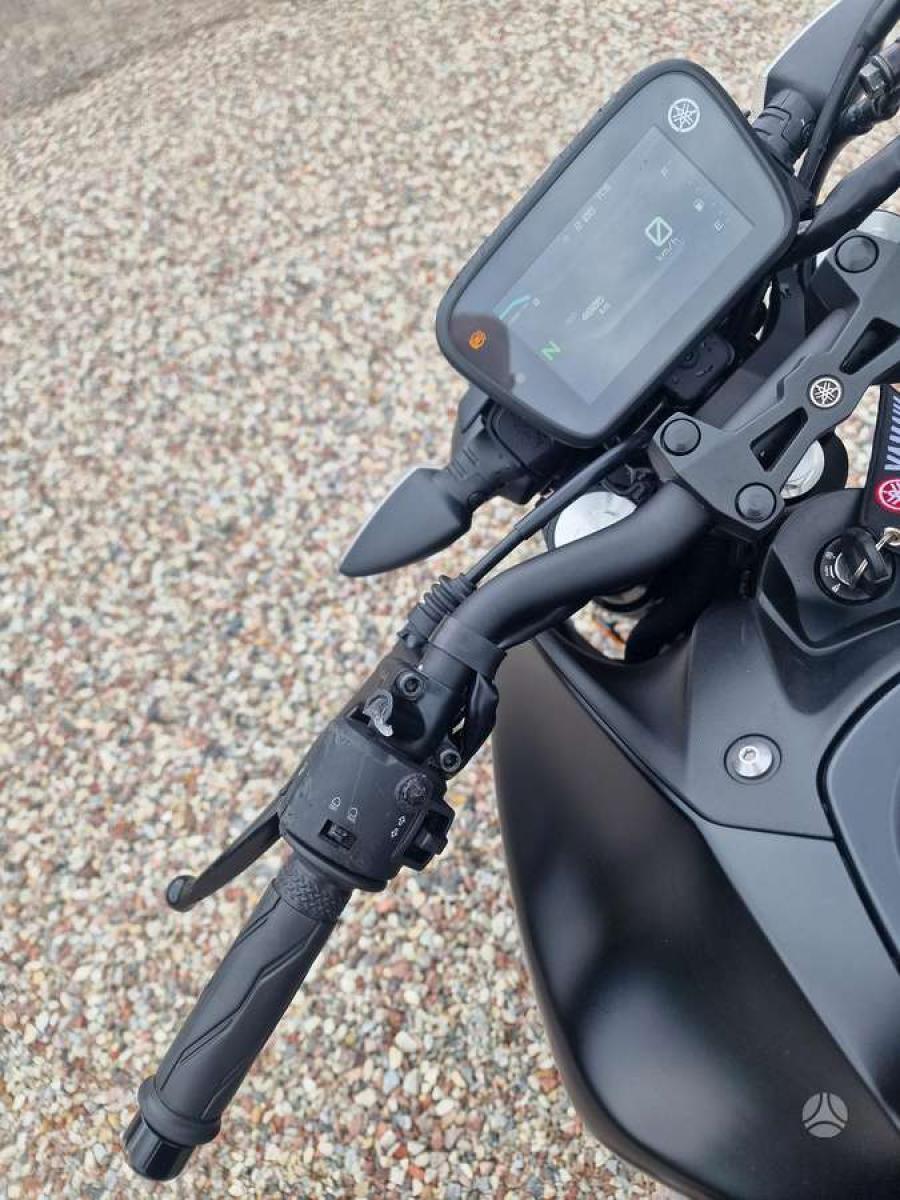 Black Yamaha MT 125 2024 in Silute, with an engine capacity of 0.13 L and mileage of 5 thousand km for 3400 €, photo 11 on AUTOMOTO.COM.LV