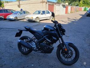 Black Yamaha MT 125 2024 in Klaipeda, with an engine capacity of 0.13 L and mileage of 15 thousand km for 3800 €, photo 3 on AUTOMOTO.COM.LV