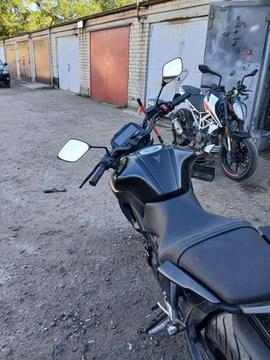 Black Yamaha MT 125 2024 in Klaipeda, with an engine capacity of 0.13 L and mileage of 15 thousand km for 3800 €, photo 6 on AUTOMOTO.COM.LV