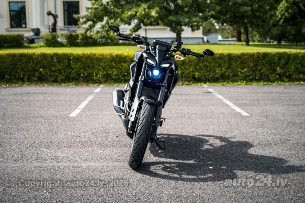 Yamaha MT 125 2025 Veru vietnē Melns Yamaha MT 125 2025 Veru, ar dzinēja tilpumu 0.13 L un nobraukumu 6 tūkst. km par 5000 €, foto 1 vietnē AUTOMOTO.COM.LV