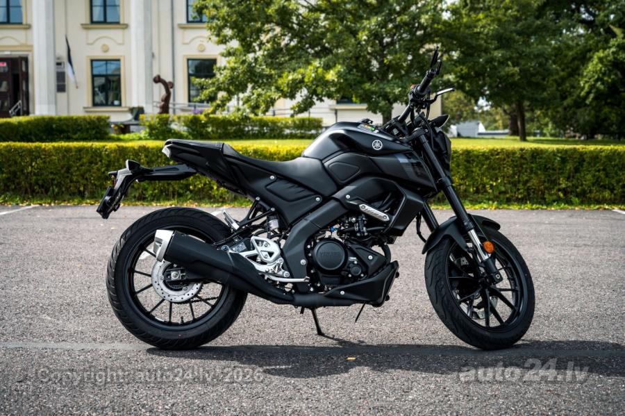 Черный Ямаха MT 125 2025 в Выру, объемом двигателя 0.13 л и пробегом 6 тыс. км за 5000 €, фото 3 на AUTOMOTO.COM.LV