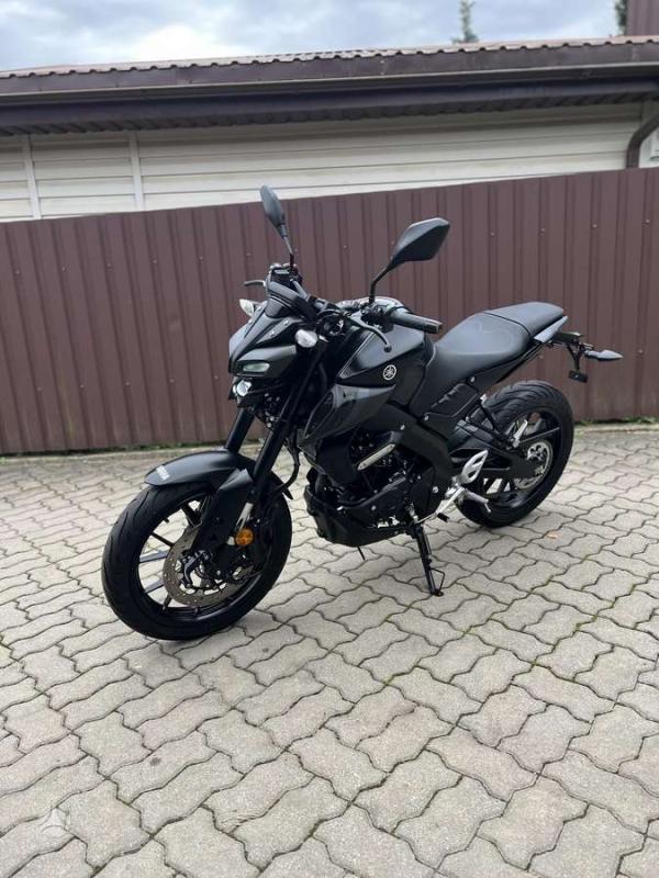 Melns Yamaha MT 125 2025 Prienai, ar dzinēja tilpumu 0.13 L un nobraukumu 5 tūkst. km par 3950 €, foto 3 vietnē AUTOMOTO.COM.LV