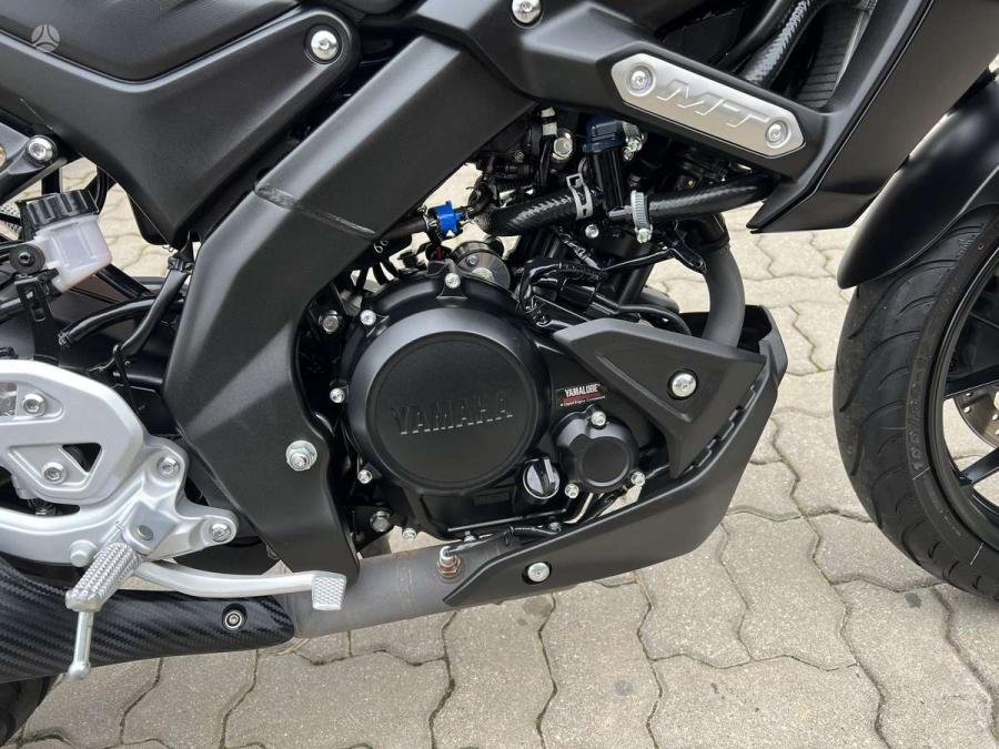 Black Yamaha MT 125 2025 in Prienai, with an engine capacity of 0.13 L and mileage of 5 thousand km for 3950 €, photo 22 on AUTOMOTO.COM.LV