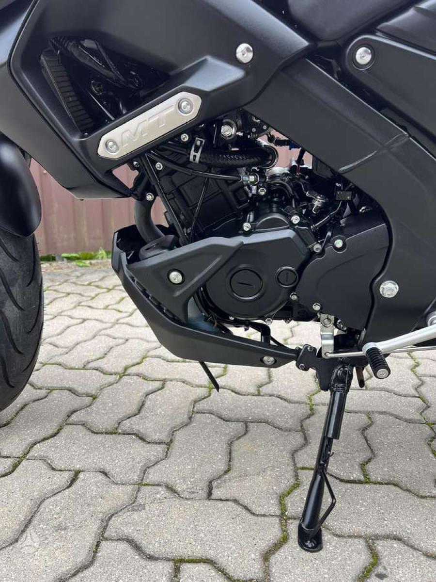 Black Yamaha MT 125 2025 in Prienai, with an engine capacity of 0.13 L and mileage of 5 thousand km for 3950 €, photo 23 on AUTOMOTO.COM.LV