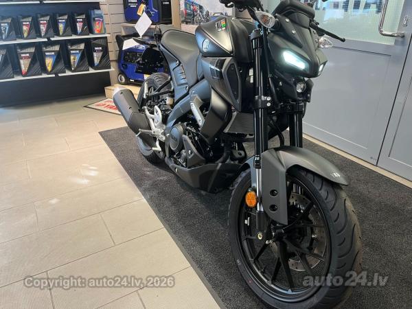 Black Yamaha MT 125 2026 in Tallinn, with an engine capacity of 0.13 L and mileage of 0 thousand km for 5490 €, photo 3 on AUTOMOTO.COM.LV