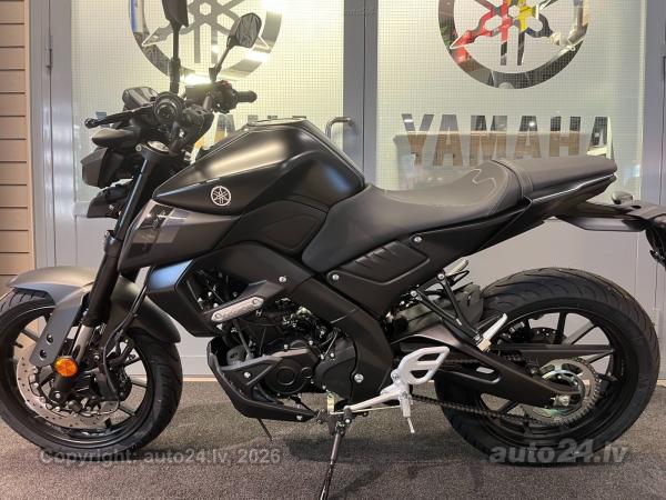 Black Yamaha MT 125 2026 in Tallinn, with an engine capacity of 0.13 L and mileage of 0 thousand km for 5490 €, photo 4 on AUTOMOTO.COM.LV