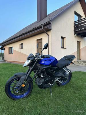 Blue Yamaha MT 125 2017 in Jonava, with an engine capacity of 0.13 L and mileage of 29 thousand km for 2000 €, photo 5 on AUTOMOTO.COM.LV