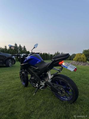 Blue Yamaha MT 125 2017 in Jonava, with an engine capacity of 0.13 L and mileage of 29 thousand km for 2000 €, photo 6 on AUTOMOTO.COM.LV