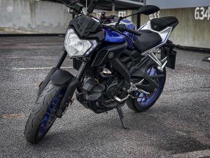 Zils Yamaha MT 125 2017 Viļņa, ar dzinēja tilpumu 0.13 L un nobraukumu 10 tūkst. km par 2799 €, foto 3 vietnē AUTOMOTO.COM.LV
