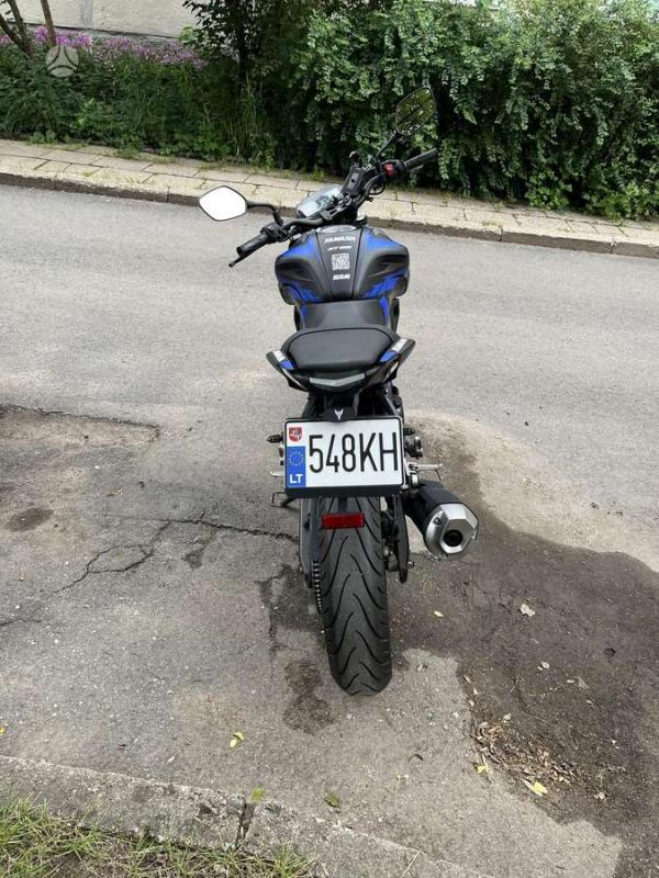 Blue Yamaha MT 125 2020 in Vilnius, with an engine capacity of 0.13 L and mileage of 12 thousand km for 3400 €, photo 5 on AUTOMOTO.COM.LV