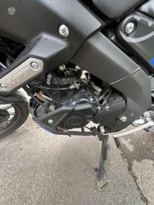 Blue Yamaha MT 125 2020 in Vilnius, with an engine capacity of 0.13 L and mileage of 12 thousand km for 3400 €, photo 11 on AUTOMOTO.COM.LV