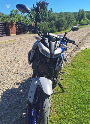Zils Yamaha MT 125 2021 Šauļi, ar dzinēja tilpumu 0.13 L un nobraukumu 13 tūkst. km par 3300 €, foto 5 vietnē AUTOMOTO.COM.LV
