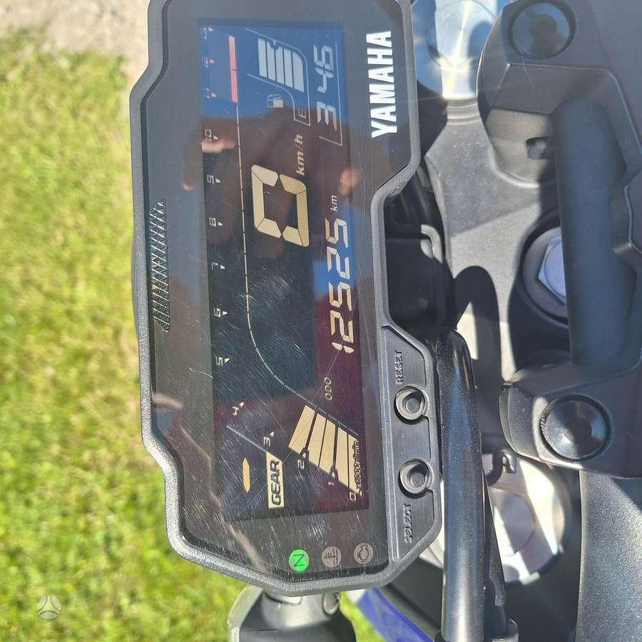 Zils Yamaha MT 125 2021 Šauļi, ar dzinēja tilpumu 0.13 L un nobraukumu 13 tūkst. km par 3300 €, foto 6 vietnē AUTOMOTO.COM.LV
