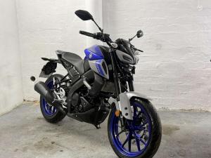 Blue Yamaha MT 125 2022 in Marijampole, with an engine capacity of 0.13 L and mileage of 15 thousand km for 3295 €, photo 1 on AUTOMOTO.COM.LV