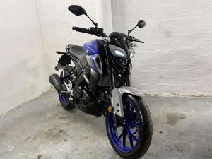 Blue Yamaha MT 125 2022 in Marijampole, with an engine capacity of 0.13 L and mileage of 15 thousand km for 3295 €, photo 3 on AUTOMOTO.COM.LV