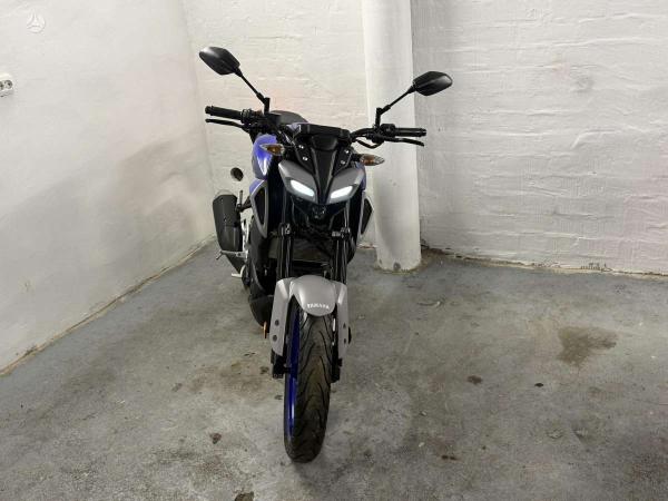Blue Yamaha MT 125 2022 in Marijampole, with an engine capacity of 0.13 L and mileage of 15 thousand km for 3295 €, photo 3 on AUTOMOTO.COM.LV