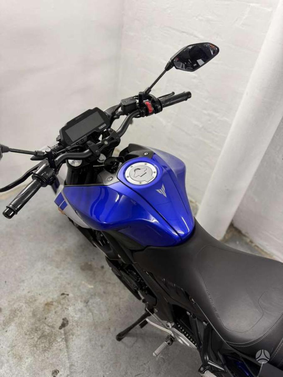 Blue Yamaha MT 125 2022 in Marijampole, with an engine capacity of 0.13 L and mileage of 15 thousand km for 3295 €, photo 18 on AUTOMOTO.COM.LV